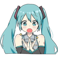 Hatsune Miku #1 Discord Sticker