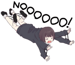 Menhera Nooo - Discord Sticker