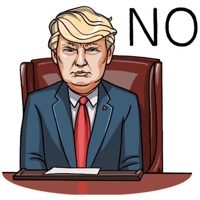 Donald Trump #9 Discord Sticker