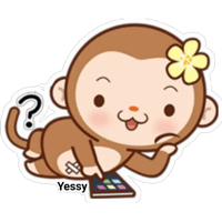Monkey #10 Discord Sticker