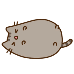 Pusheen Rofl Discord Sticker
