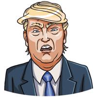 Donald Trump #6 Discord Sticker