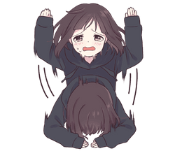 Menhera Devastated Discord Sticker