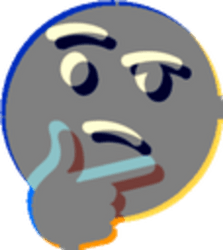 Think Moon - Discord Sticker