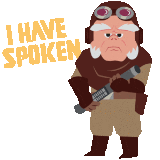 I Have Spoken Discord Sticker