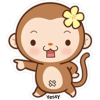 Monkey #30 Discord Sticker