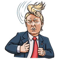 Donald Trump #4 Discord Sticker