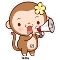 Monkey #18 Discord Sticker