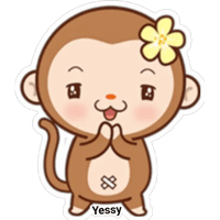 Monkey #2 Discord Sticker
