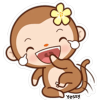 Monkey #11 - Discord Sticker