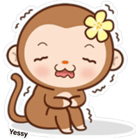 Monkey #22 Discord Sticker