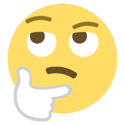 Think Face Discord Sticker