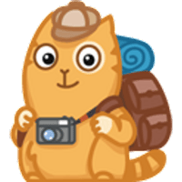 Peachy Cat #18 Discord Sticker