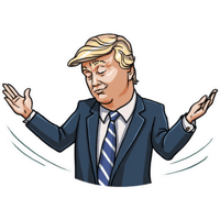 Donald Trump #7 Discord Sticker