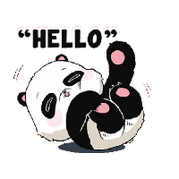 Panda #12 Discord Sticker