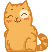 Peachy Cat #2 Discord Sticker