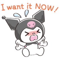 Kuromi #2 - Discord Sticker