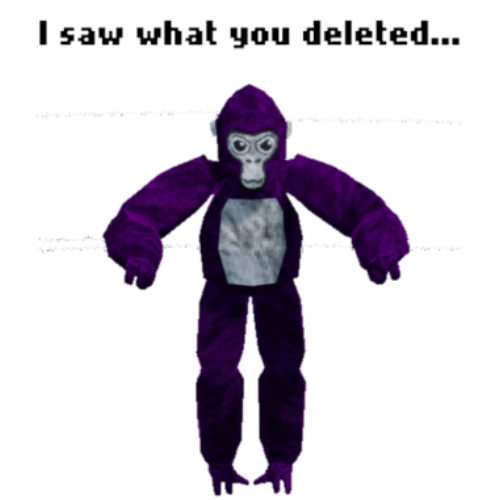 I saw what you deleted… Discord Sticker