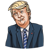 Donald Trump #15 Discord Sticker
