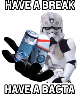 Bacta Trooper Discord Sticker
