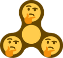 Think Spinner Discord Sticker