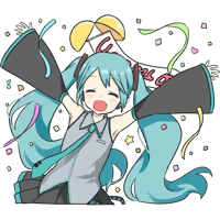 Hatsune Miku #8 Discord Sticker