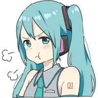 Hatsune Miku #2 Discord Sticker