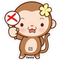 Monkey #24 Discord Sticker