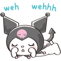 Kuromi #4 Discord Sticker