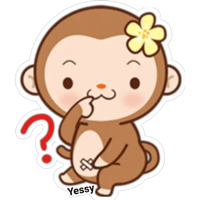 Monkey #23 Discord Sticker