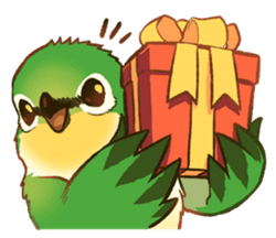 Bird Present Discord Sticker